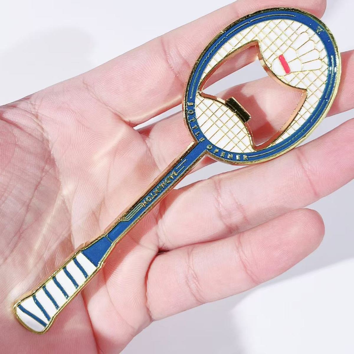 Badminton Racket Magnet and Bottle Opener BRMB02 – e78shop