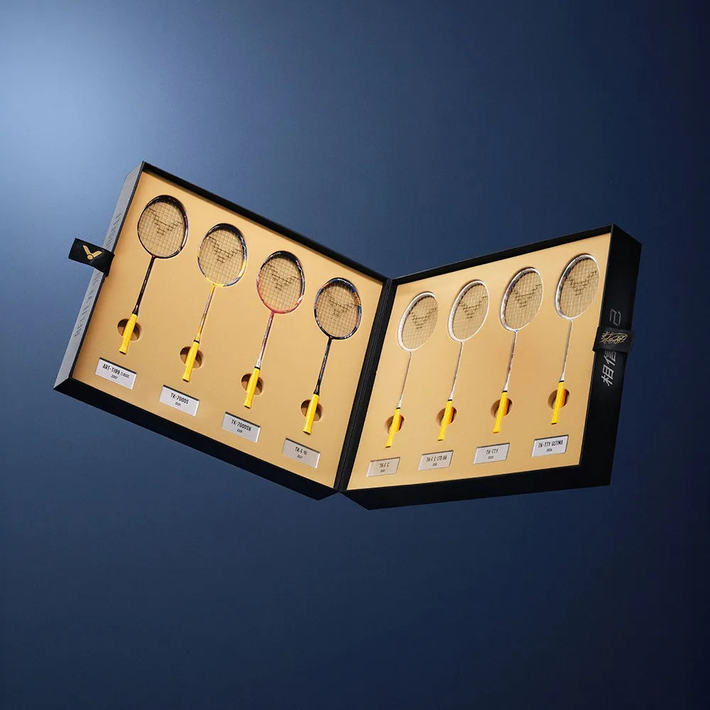 VICTOR Tai Tzu Ying Legacy Racket Miniature Collection Set C-P00TTY250 ...