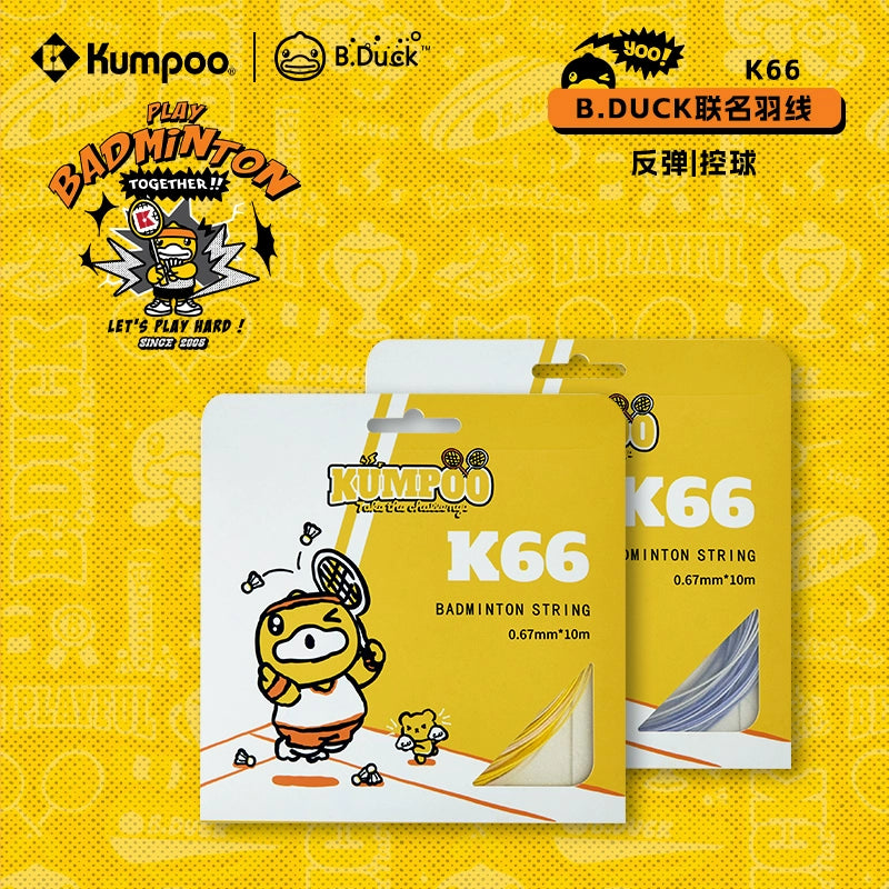 Kumpoo x B.Duck Badminton String K66 B.DUCK – e78shop