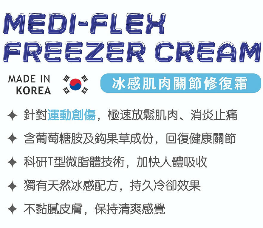 Medi Flex FREEZER CREAM (Muscle and joint repair cream) – e78shop