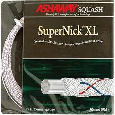 Ashaway SuperNick XL Squash STRINGING SERVICE – e78shop